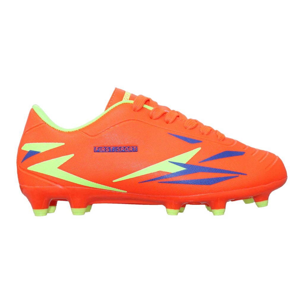 First Sport | Football Boots (2258) Royal | Lime - Sports & Games