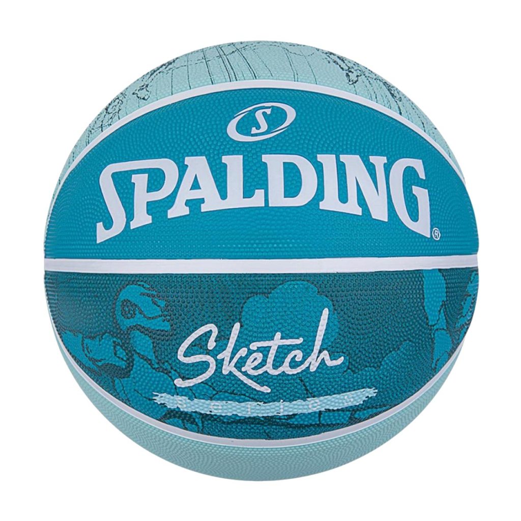 Spalding | Sketch Crack In-Out Rubber Basketball (84-380Z) Blue ...