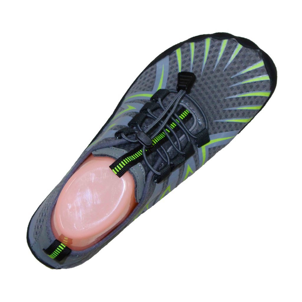 First Sport | Men Aqua Shoes (A35) Black | Neon Green - Sports & Games
