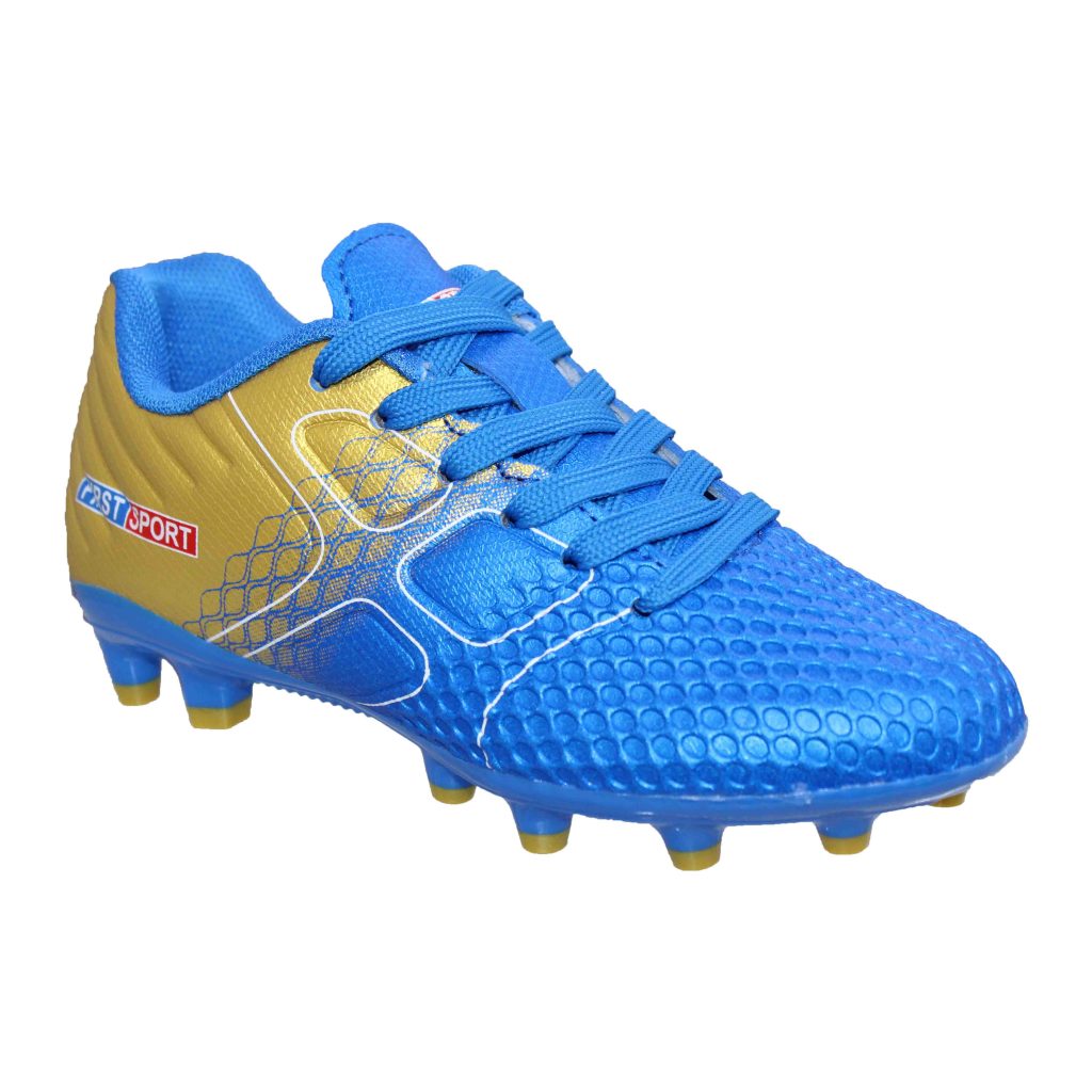 First Sport | Football Boots Jnr. (SA221108) Blue | Gold - Sports & Games