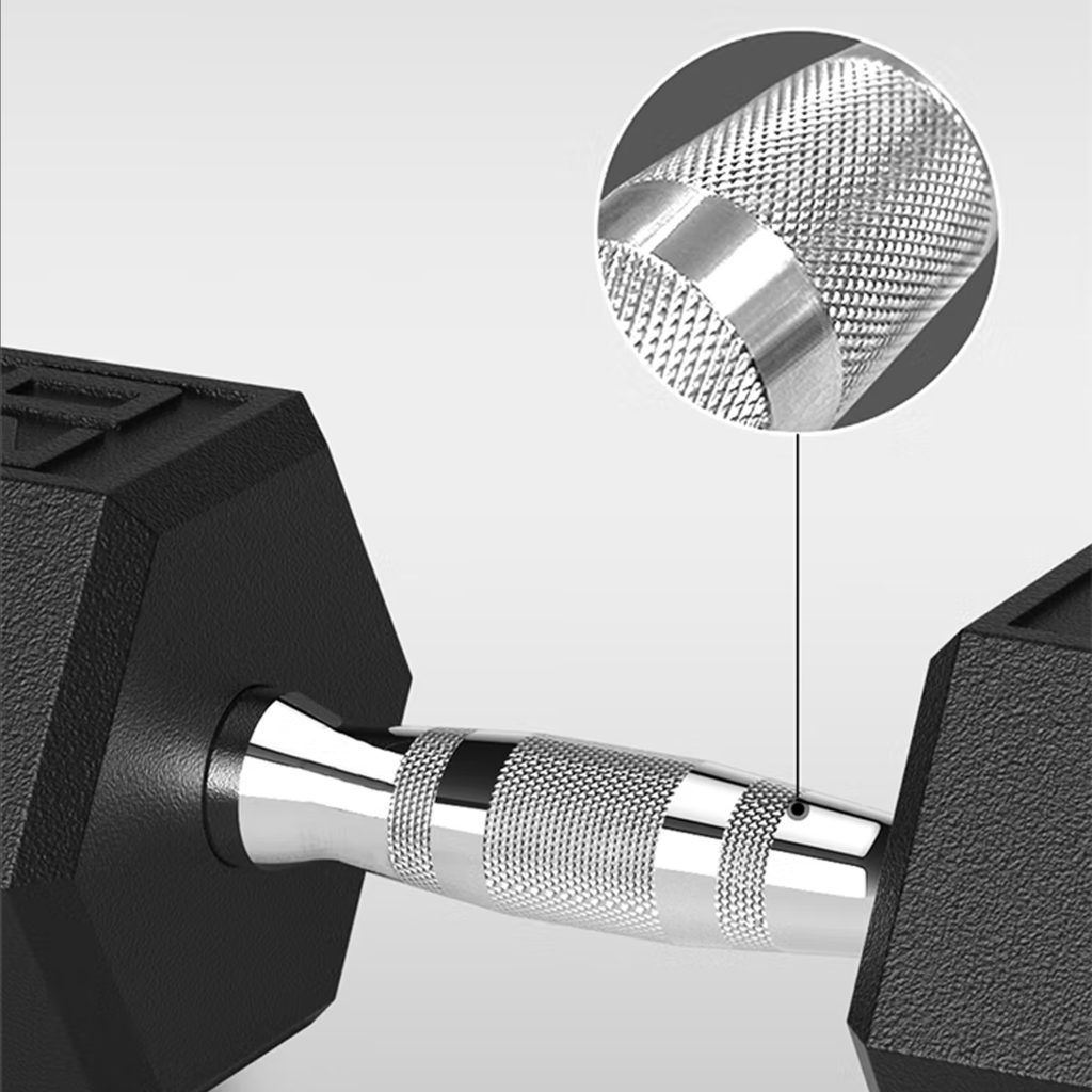 Pro Iron | FRW Rubber Hex Dumbbell - Pair (PRO-YL07) Assorted - Sports ...