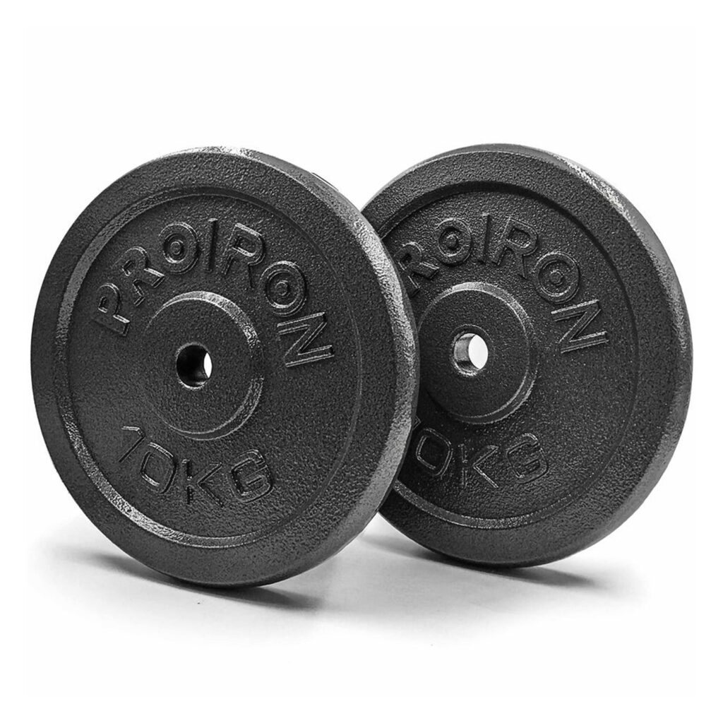Pro Iron | Cast-Iron Plates (PRKISP) 1.25kg - 10kg - Sports & Games